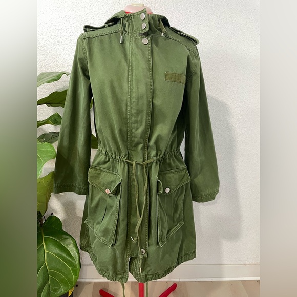 Marc Jacobs | Jackets & Coats | Army Green Marc Jacobs Military Anorak ...